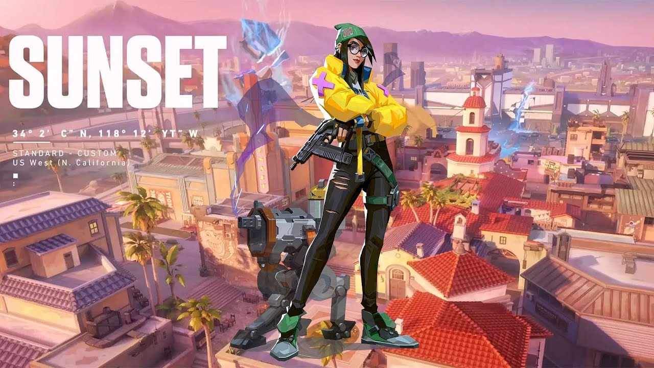 Enjoying Sunset in Valorant with Killjoy | Killjoy Gameplay | Valorant ...