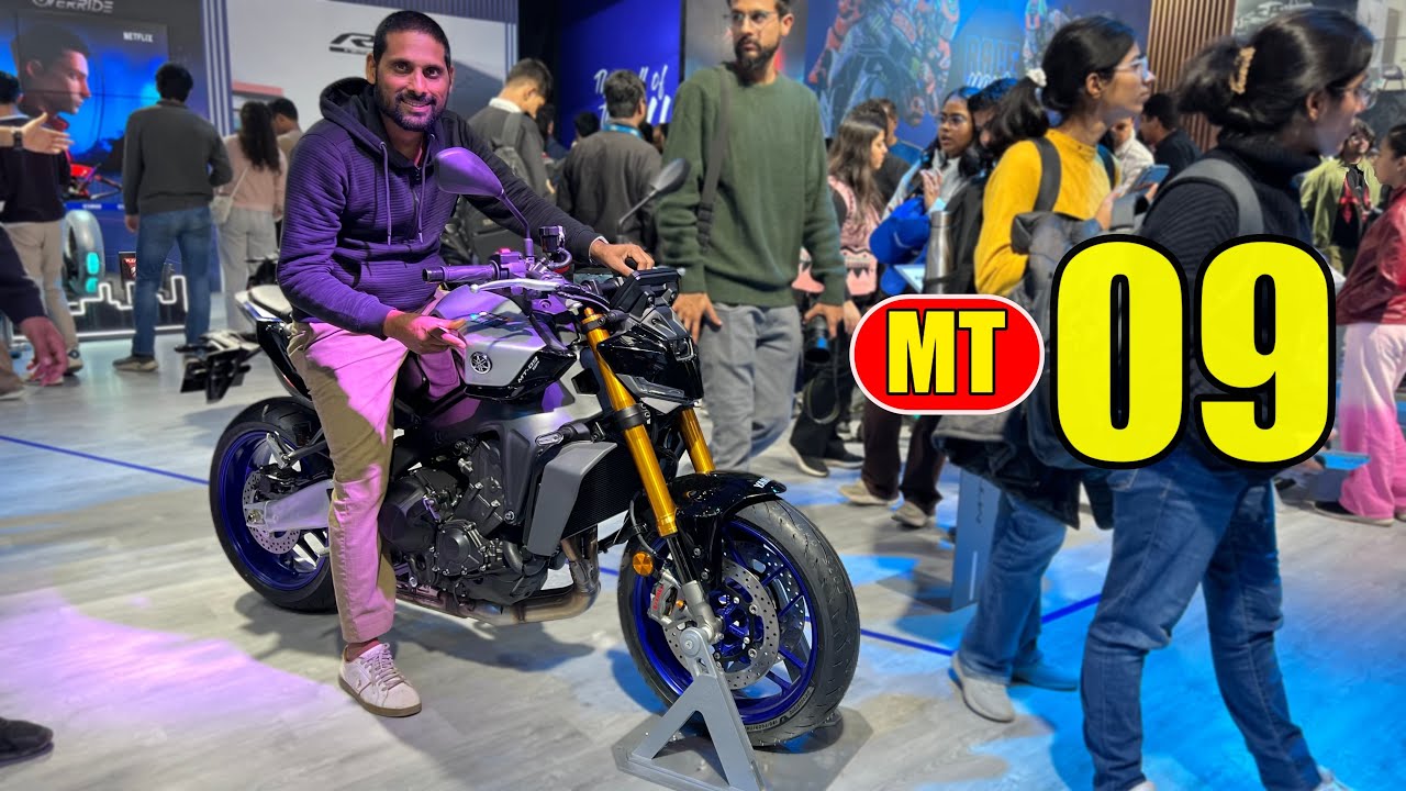 Yamaha MT09 New 2025 Model Walk around Review - YouTube