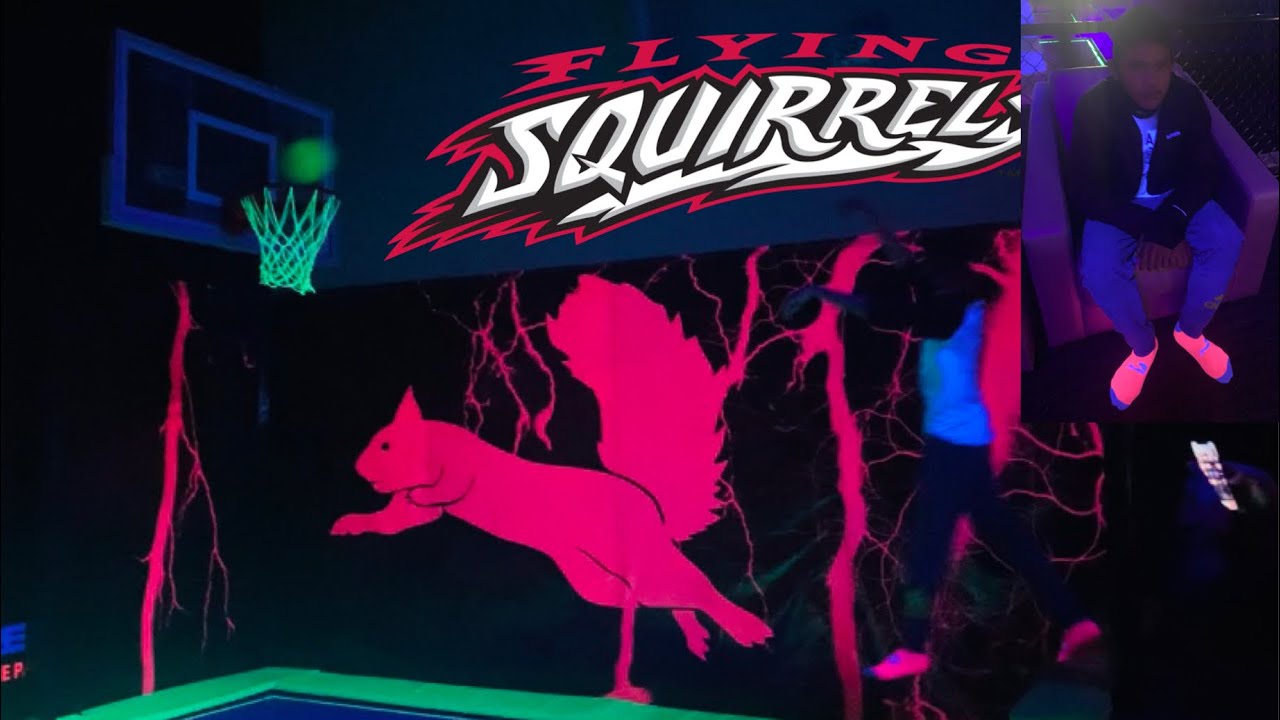 Neon Lights Fun @ Flying Squirrel The World’s Largest Indoor Trampoline ...