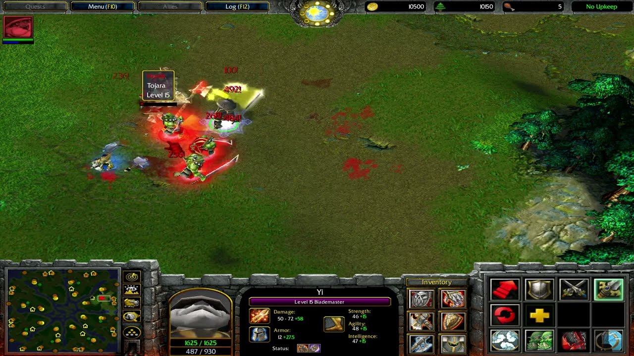 WC3 Classic: Pandaren Blademaster - YouTube