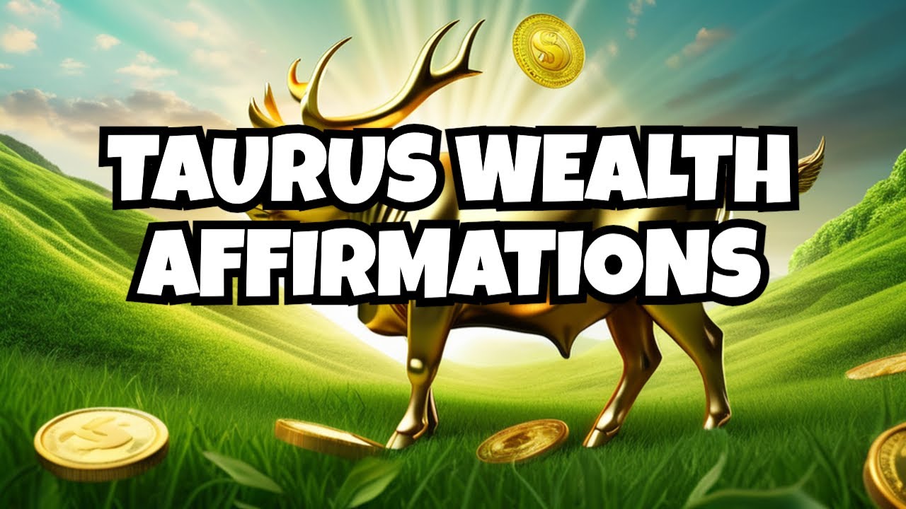 Taurus Money Magnet: Zodiac Affirmations for Wealth - YouTube
