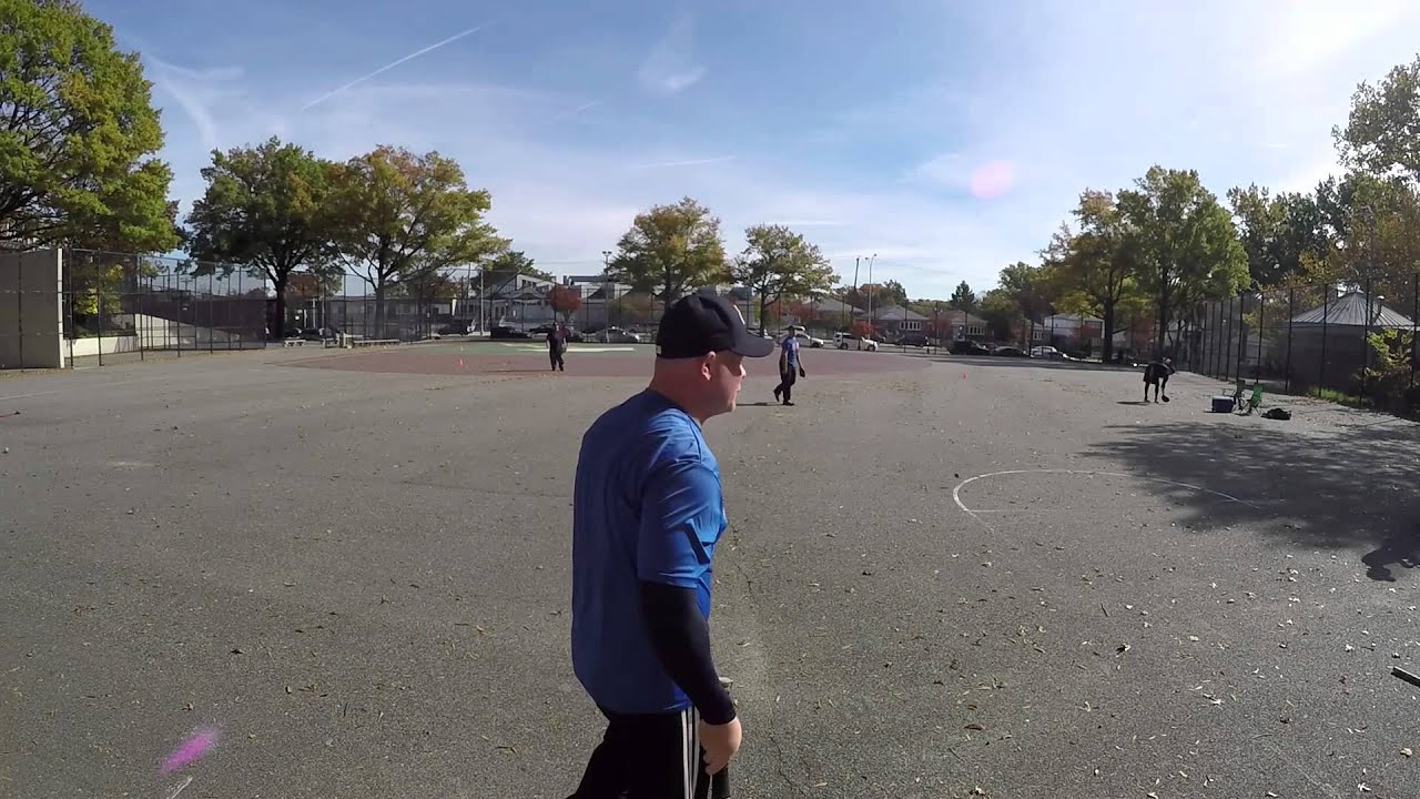 Major League Stickball - 2015 10 31 Pelham Village at Queens Stickemup ...