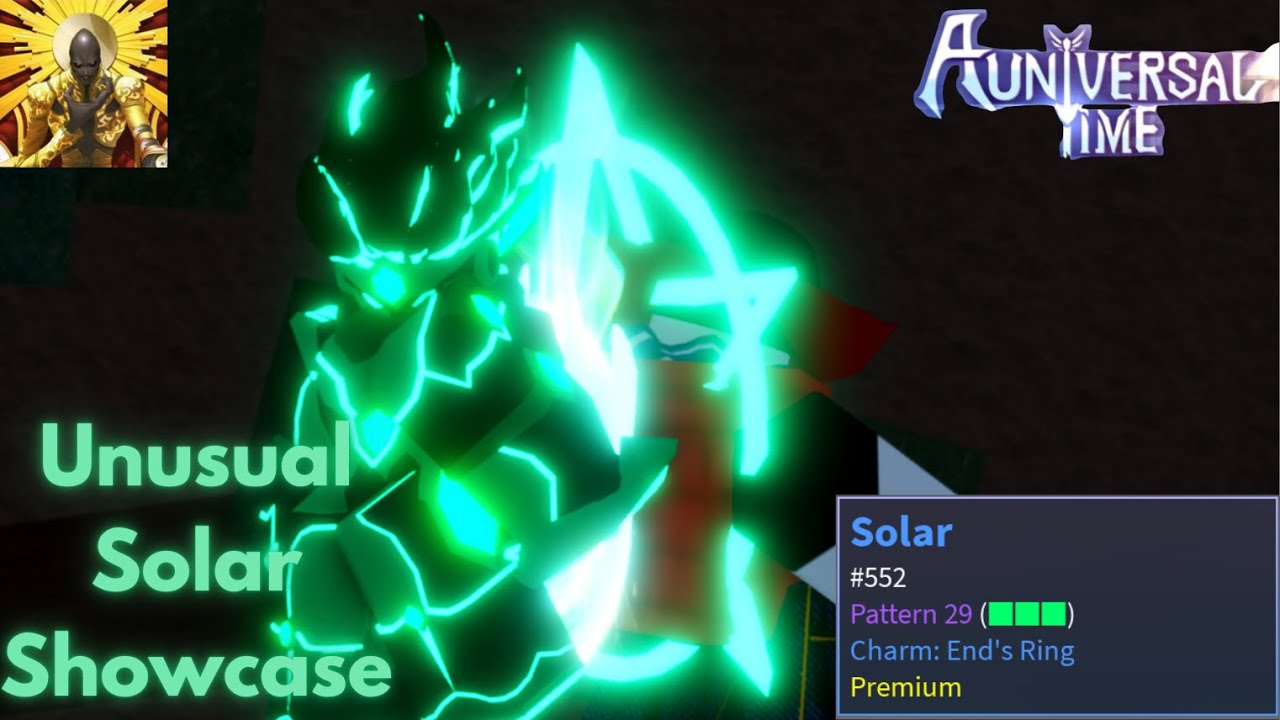 [AUT] UNUSUAL P29 SOLAR SHOWCASE - YouTube