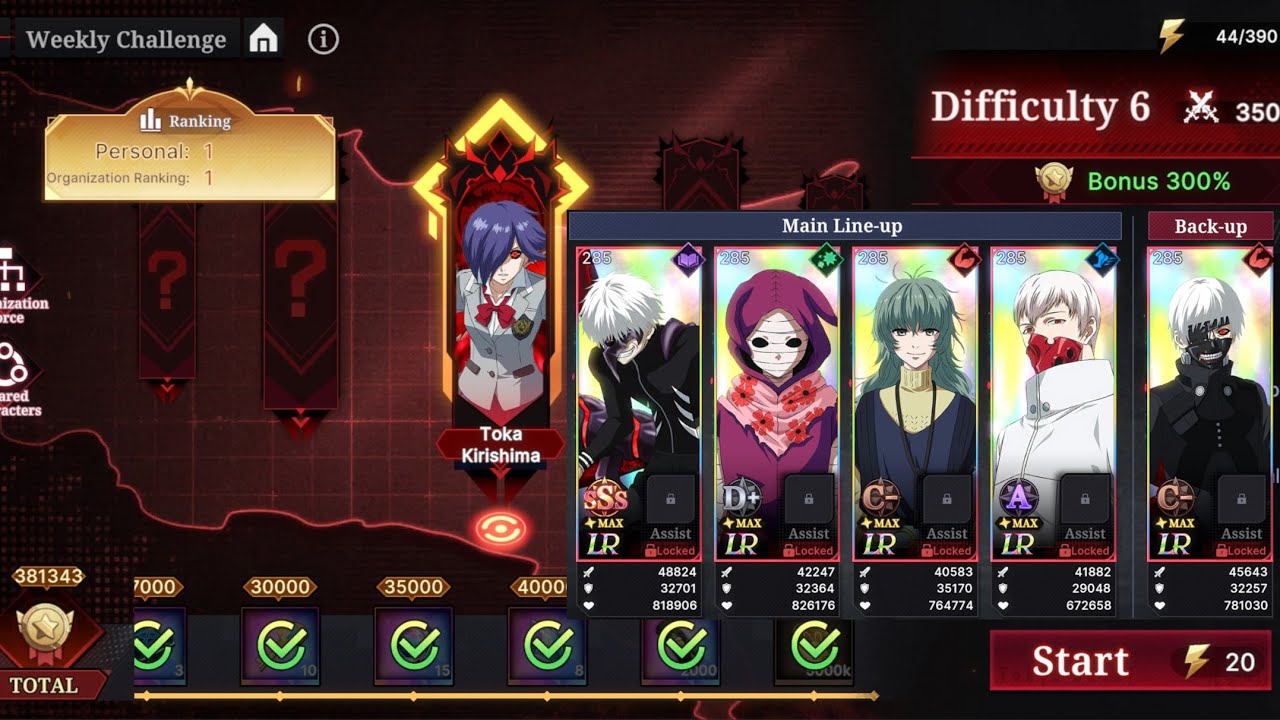 Tokyo Ghoul · Break the Chains || Toka Weekly Boss || 380k+ - YouTube
