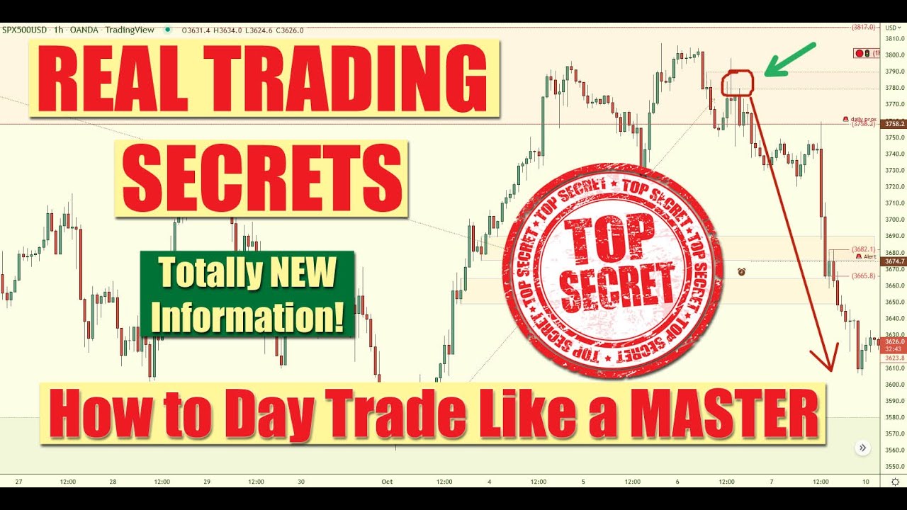 🤫 Real Trading SECRETS Workshop - 📚 What Day Trading Looks Like. Why ...