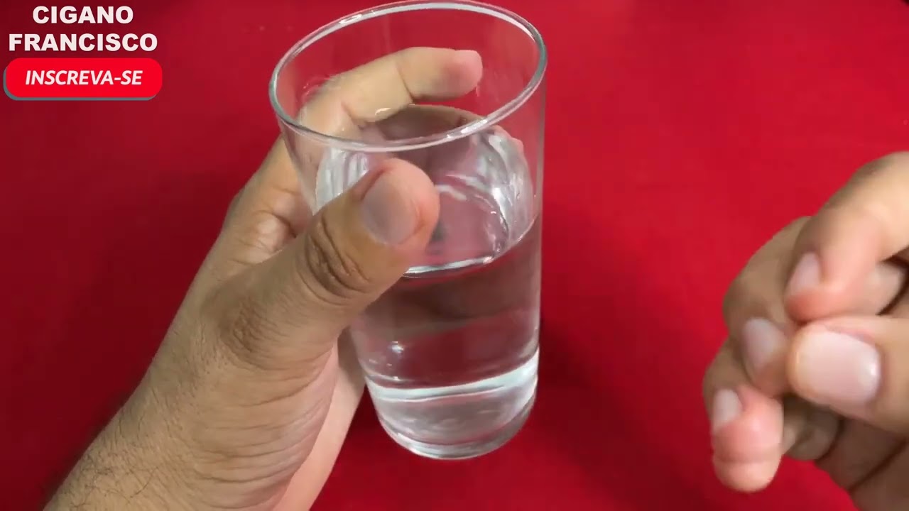 UM COPO COM AGUA É O QUE VOCÊ PRECISA PARA REALIZAR SEUS DESEJOS - YouTube