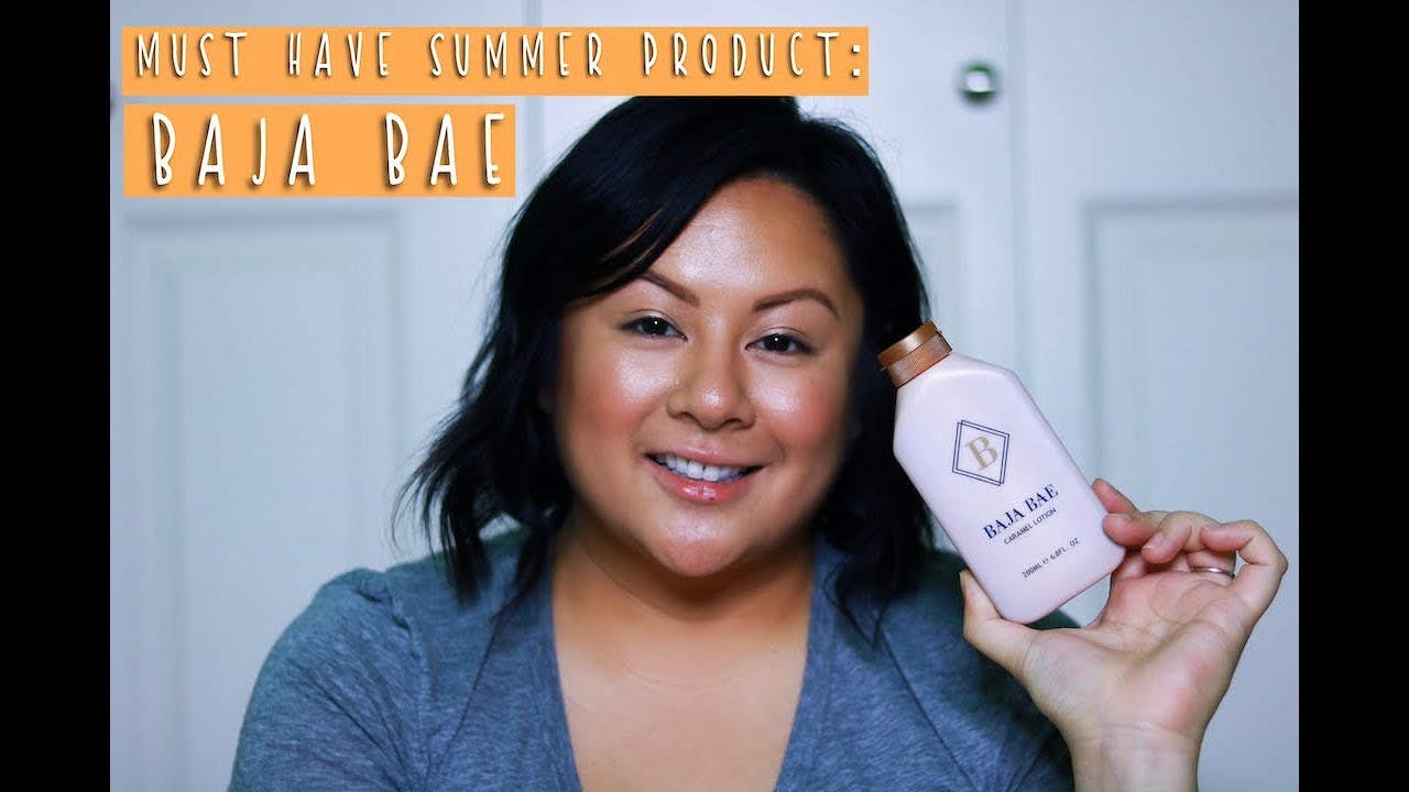 The Summer Must Have: Baja Bae Caramel Lotion! - YouTube