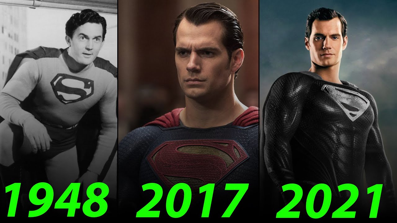 Evolution of SuperMan Movies |1948-2021 - YouTube