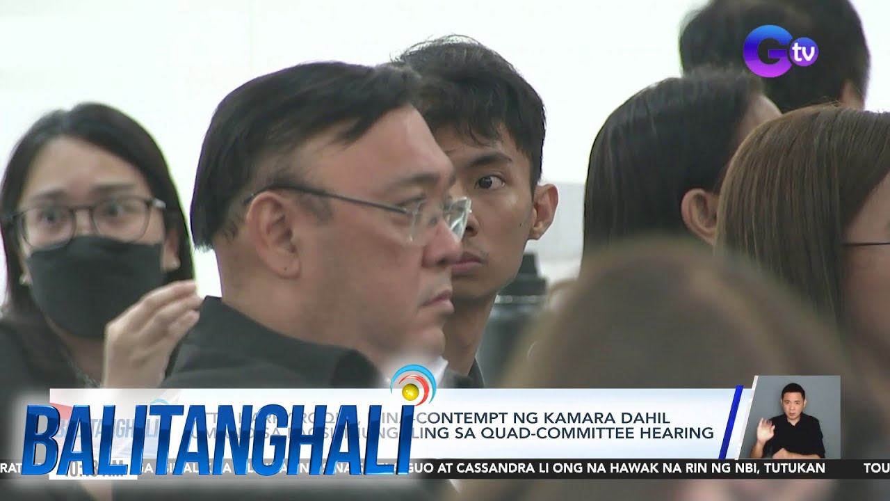 Atty. Harry Roque, ipina-contempt ng Kamara dahil umano sa ...