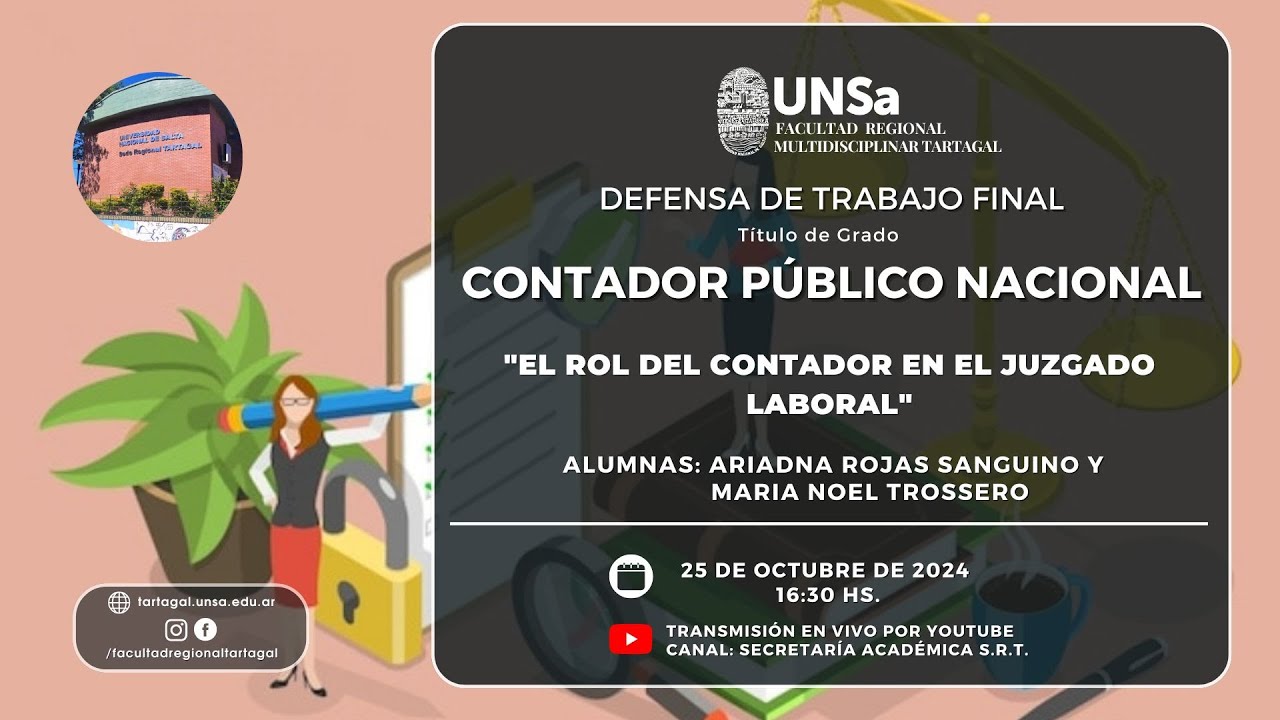 Defensa de TF - Título de Contador Público Nacional - Ariadna Rojas ...
