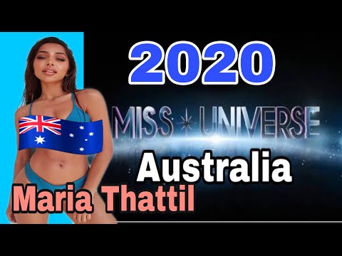 Miss Universe Australia 2020| Announcement of winner| Maria Thattil – Miss Universe Australia 2020