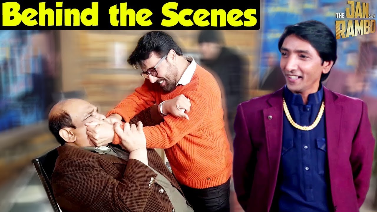 Behind the Scenes | The Jan Rambo Show | Agha Majid | Saleem Albela ...