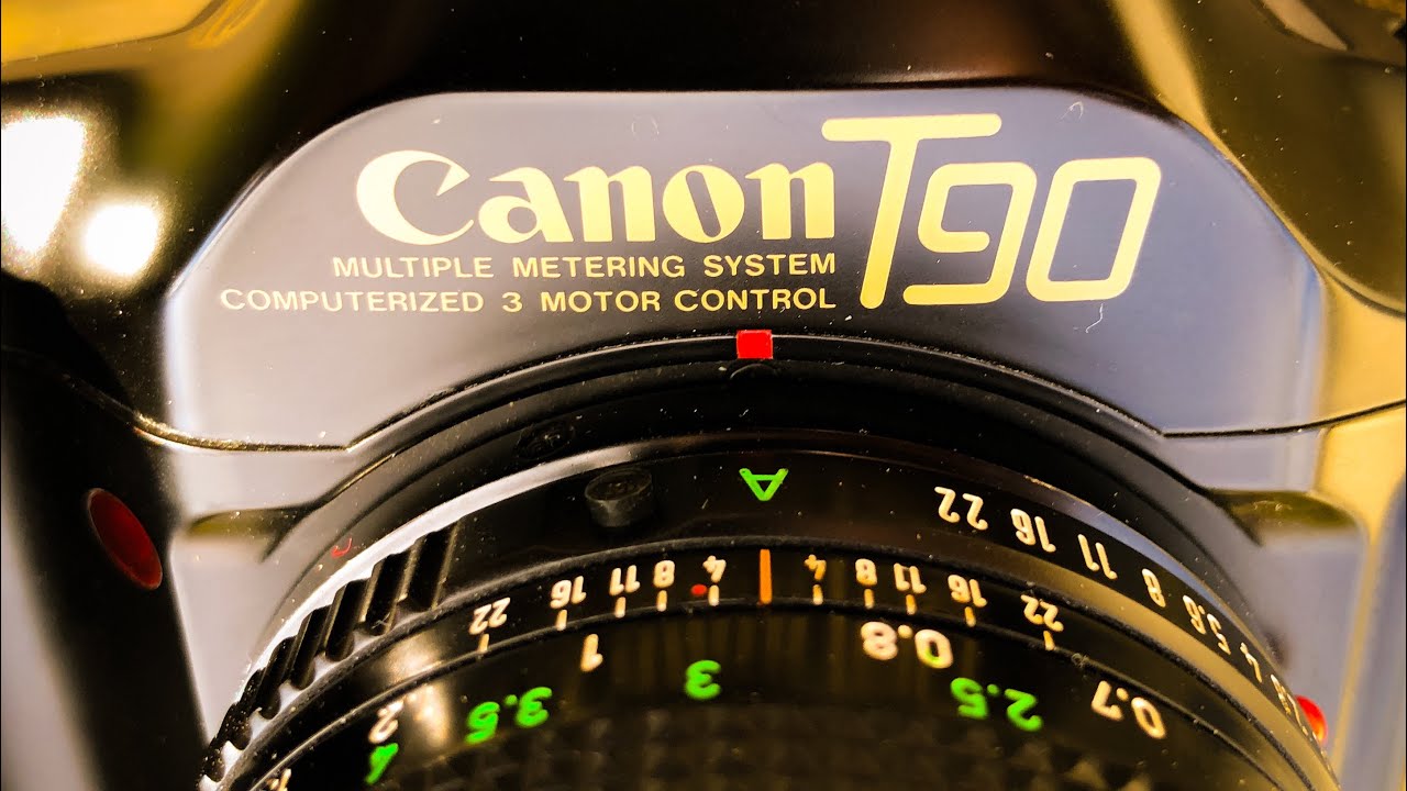 Canon T-90 Camera The Tank - YouTube