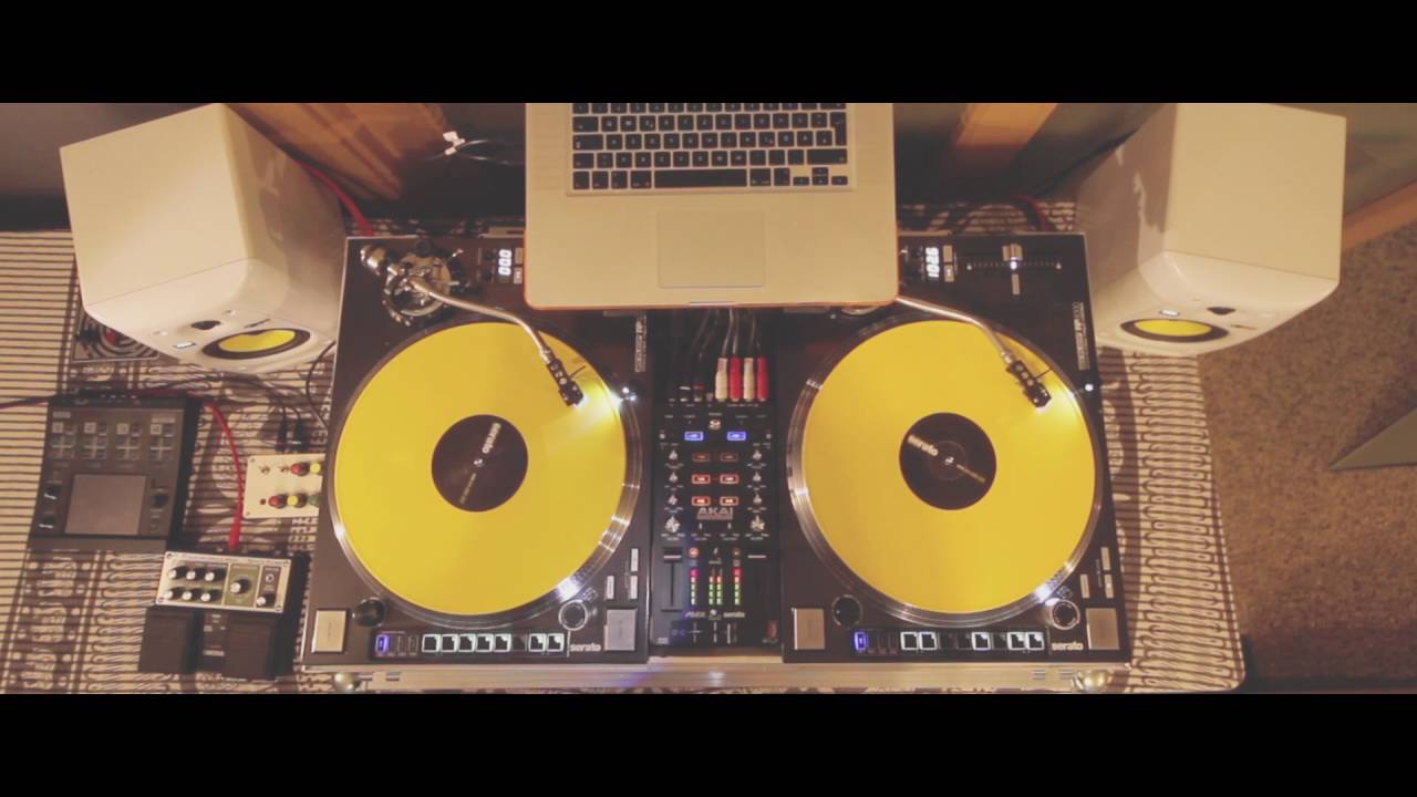 Scratch Practice Routine // Akai Pro AMX, Reloop Rp-8000 Turntables ...