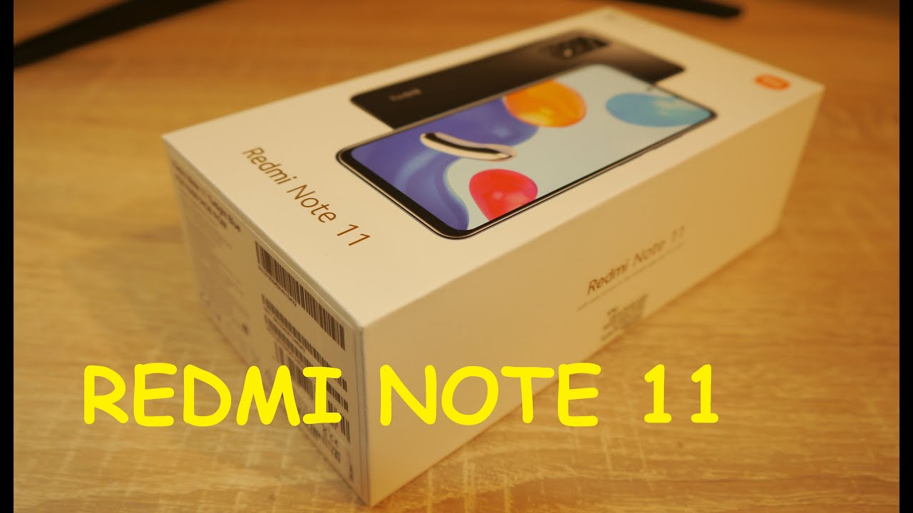 Xiaomi Redmi Note 11 4/64GB - unboxing - YouTube