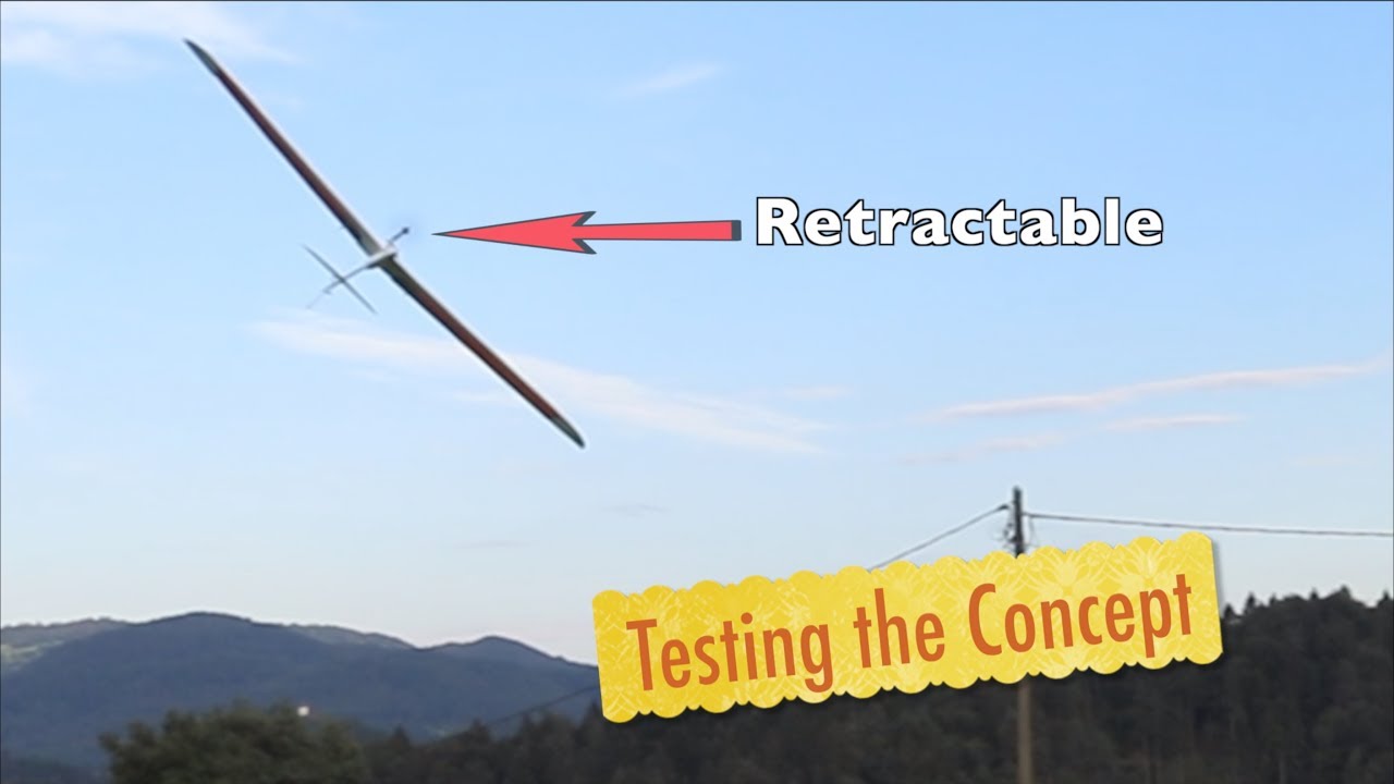 Apollo DLG Glider + "Retractable" Auxiliary Motor 🇸🇮 - YouTube