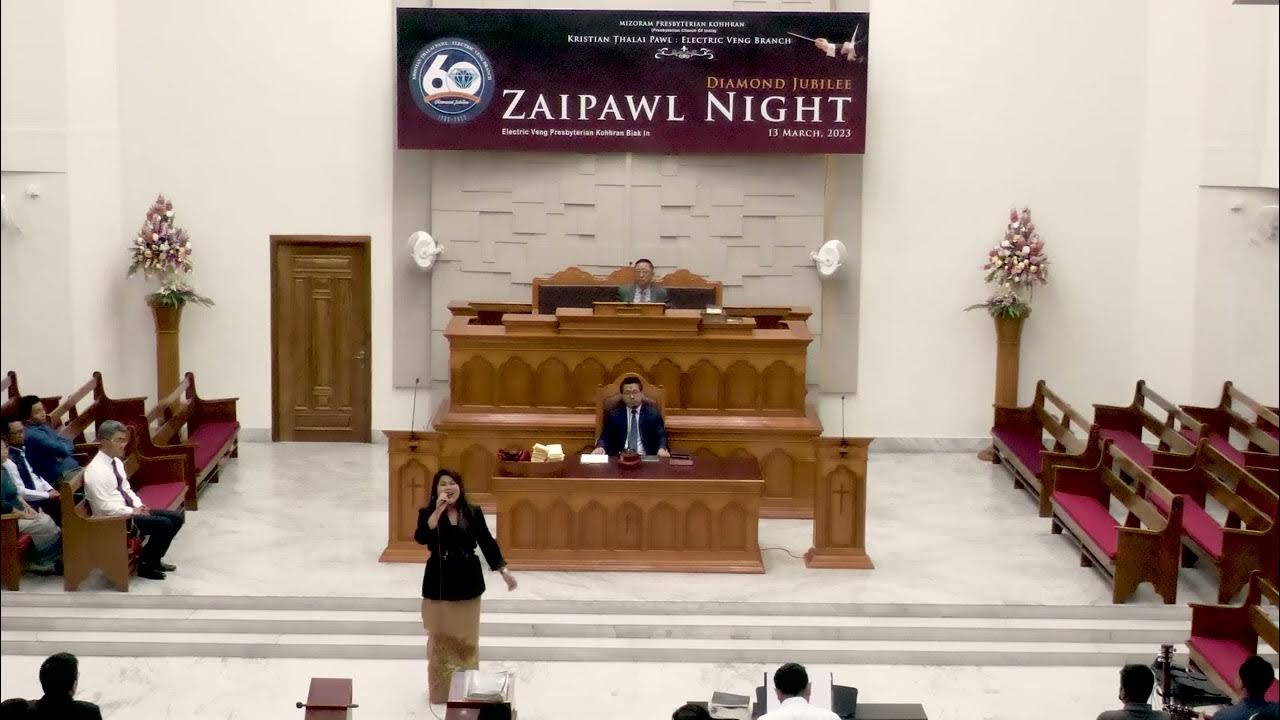 Zoramchhani "Lalpa a tha" EKTP Zaipawl Night 13.03.2023 - YouTube