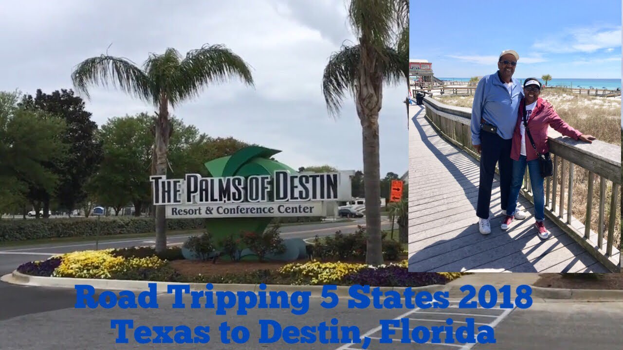 Roadtrip To Destin, Florida | Driving Across 5 States, TX., LA, MS, AL ...