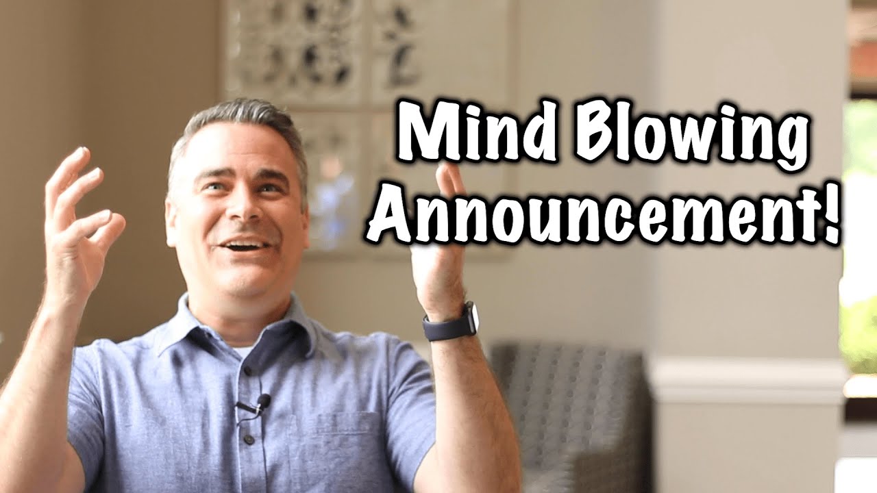 Mind Blowing Announcement! - YouTube