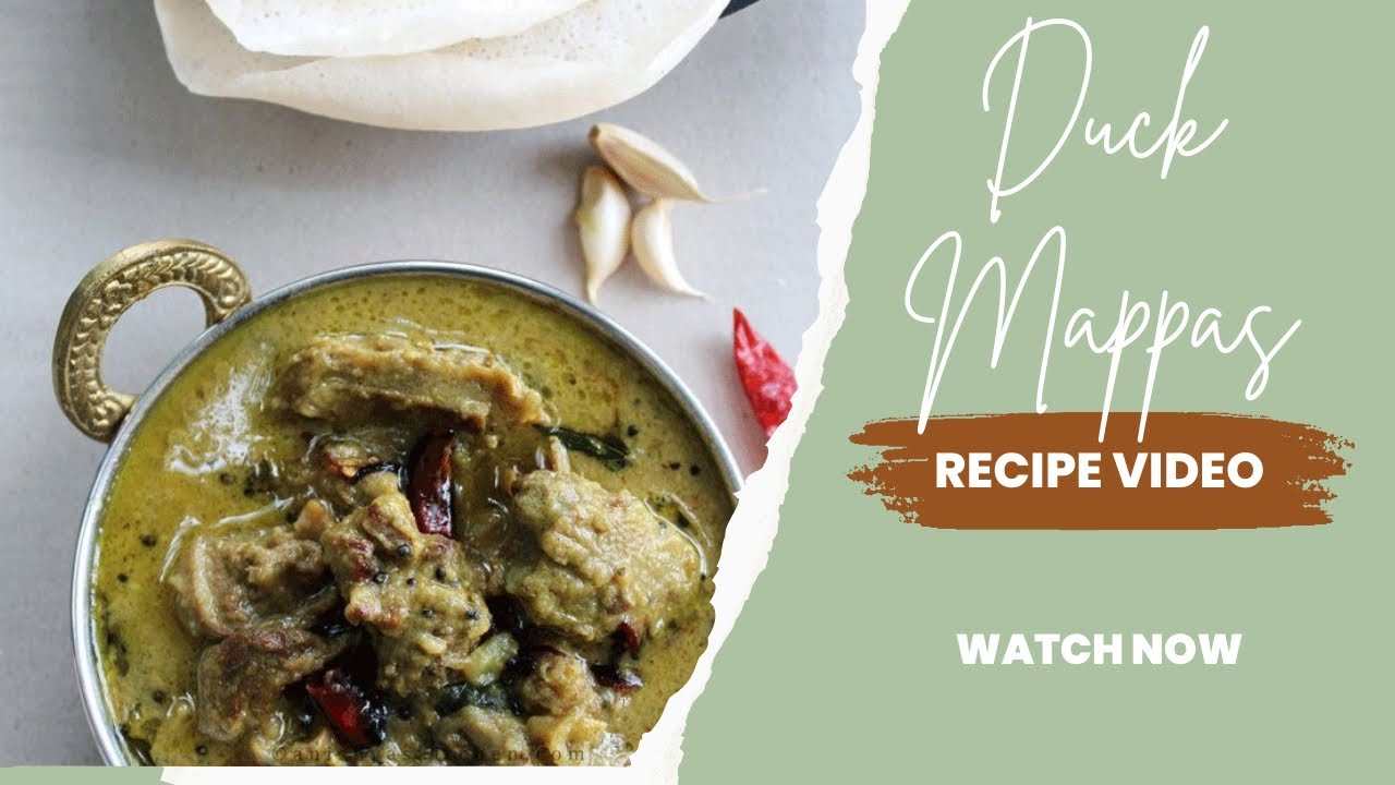 Kerala Style Duck Mappas - തനി നാടൻ താറാവ് മപ്പാസ് | Kottayam Food ...