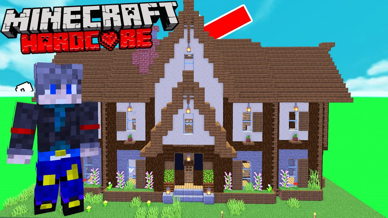 I Build Zombie Hospital In Hardcore Minecraft! | EP:60 - YouTube