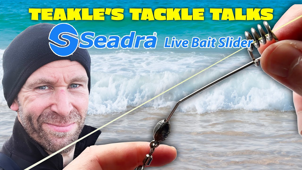 Teakle's Tackle Talks- Seadra Live Bait Slider Method - YouTube