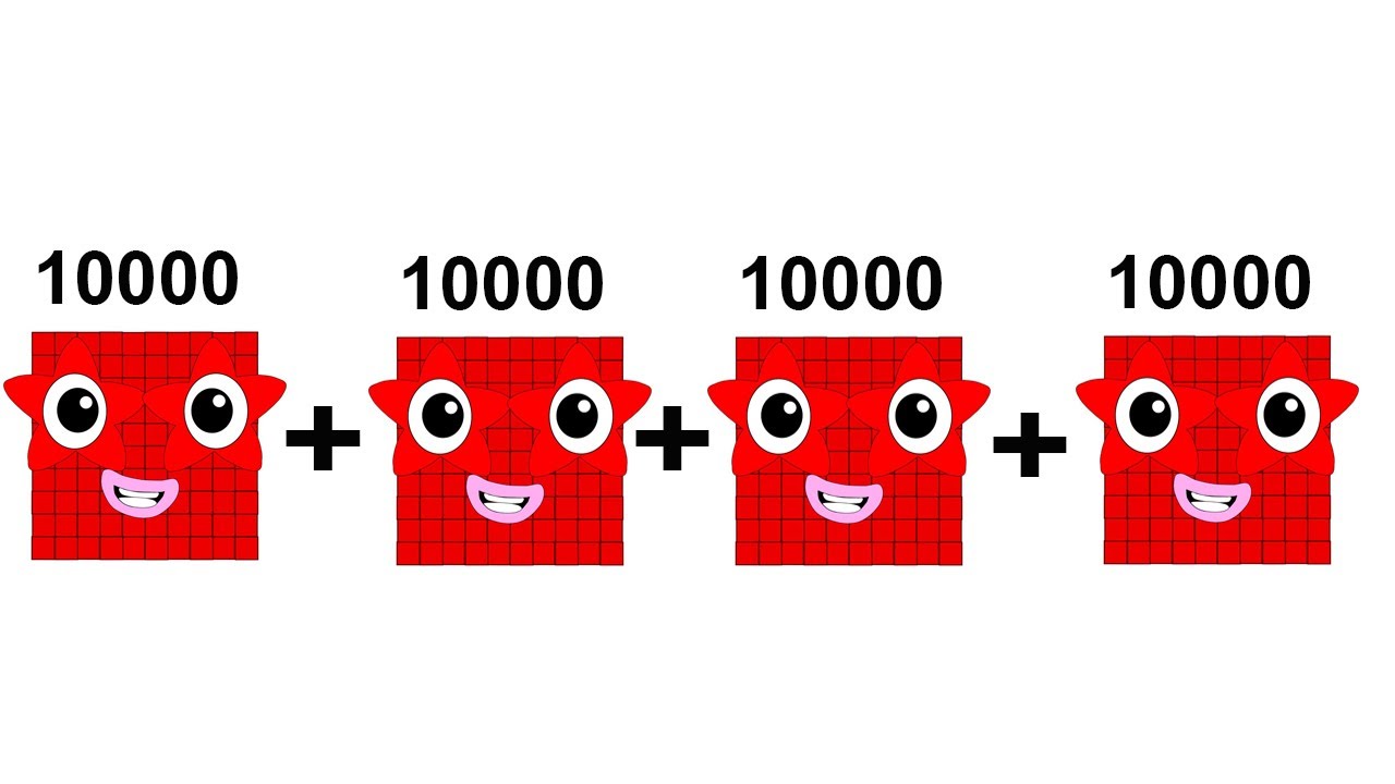 Numberblocks Math: Undecimalblocks Square on the Moon | Numberblocks ...