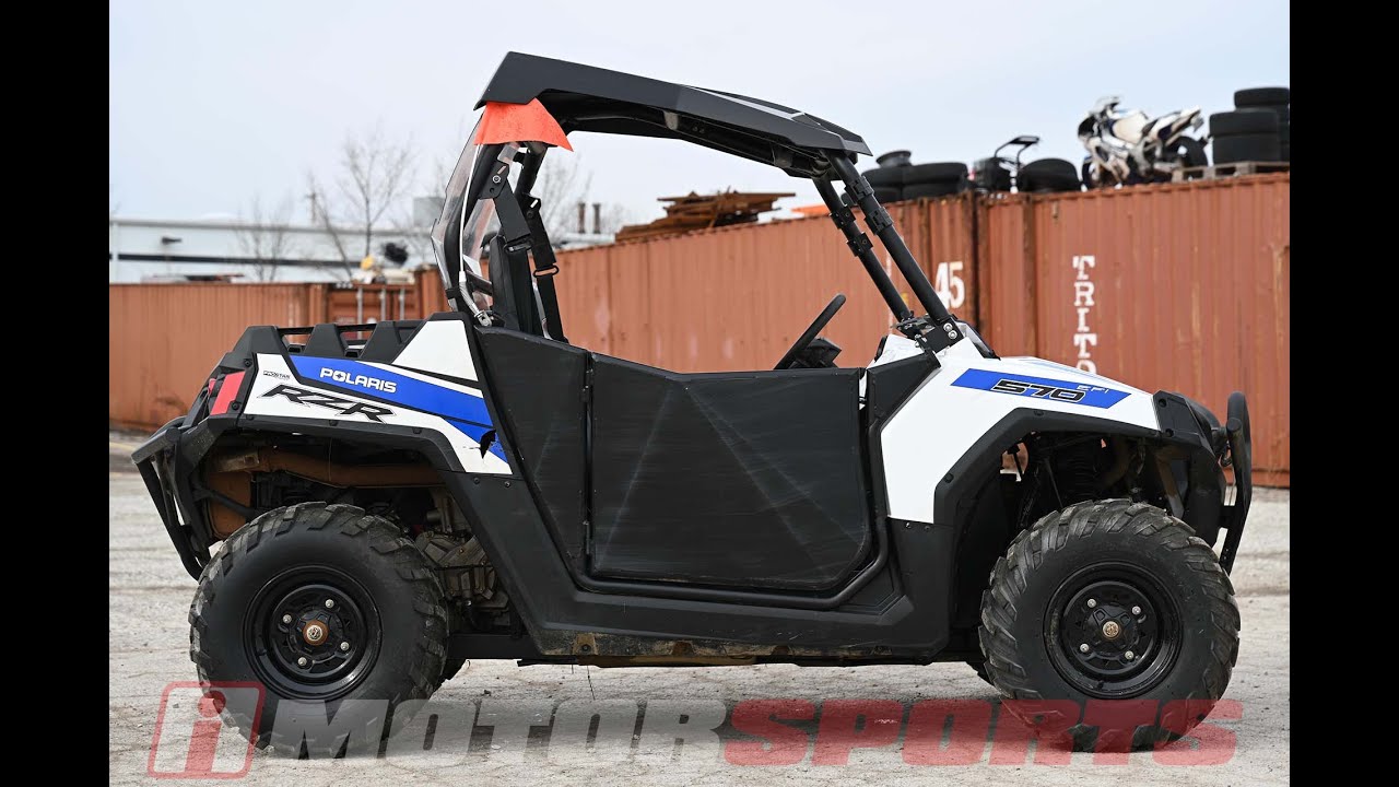 2018 Polaris® RZR® 570 White Lightning A9517@ iMotorsports - YouTube
