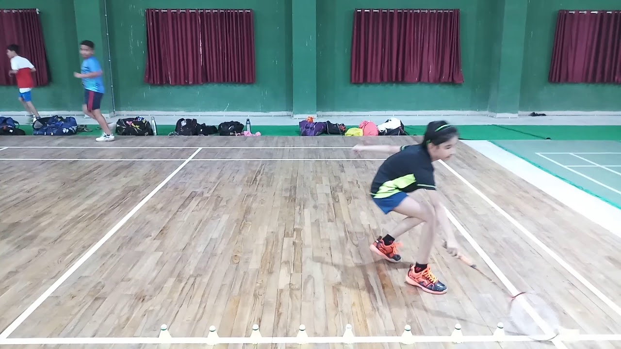 PPSM BADMINTON ACADEMY INDORE BEST ACTION AND FOOTWORK PRACTISE - YouTube