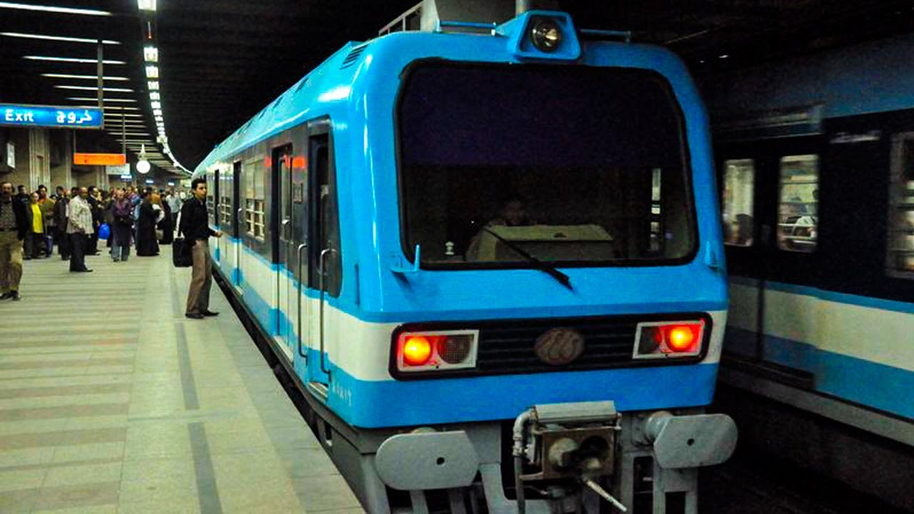 Cairo Metro Alstom 5000 Series - YouTube