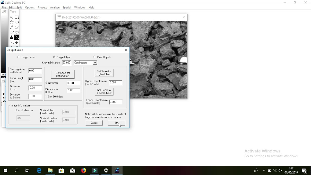 Tutorial Split Desktop menentukan distribusi fragmentasi batuan "Cara Sederhana" - YouTube