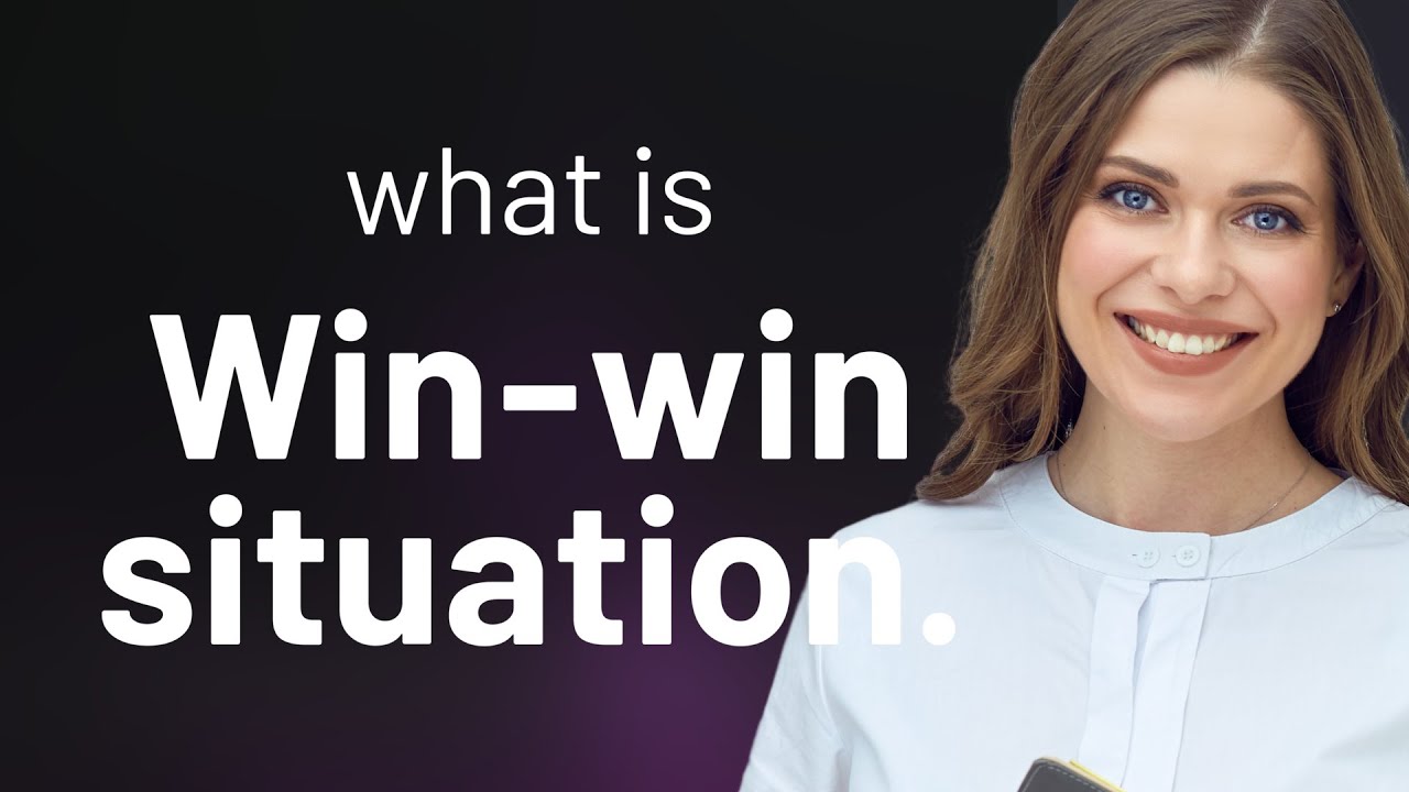 Win-Win Situation: A Key to Mutual Success - YouTube