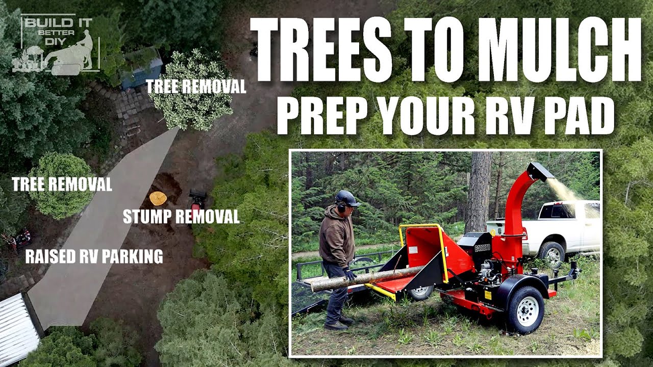 Build a Raised RV Parking Pad - Part 1: Prepping the Ground || Build it ...