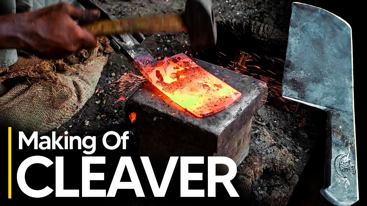 Satisfying Making Of Cleaver Bughda Knife Brain Massage Youtube