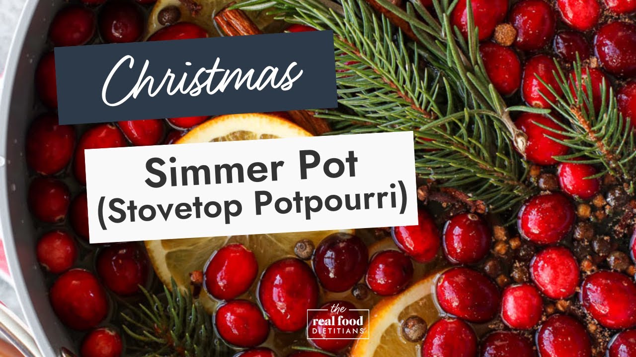 Christmas Simmer Pot | Holiday Stovetop Potpourri - YouTube