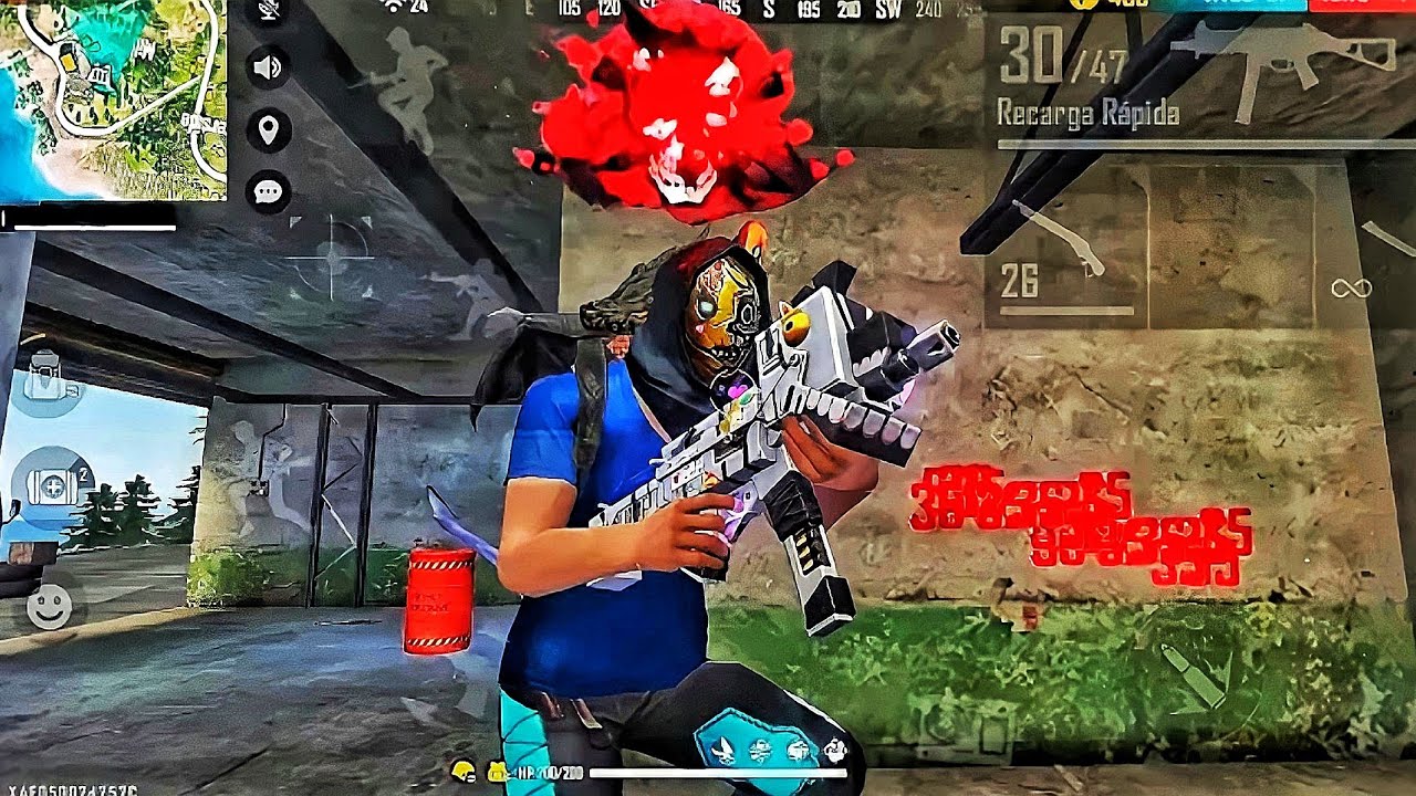 headshot gameplay trening ground Raj Ff red number - YouTube