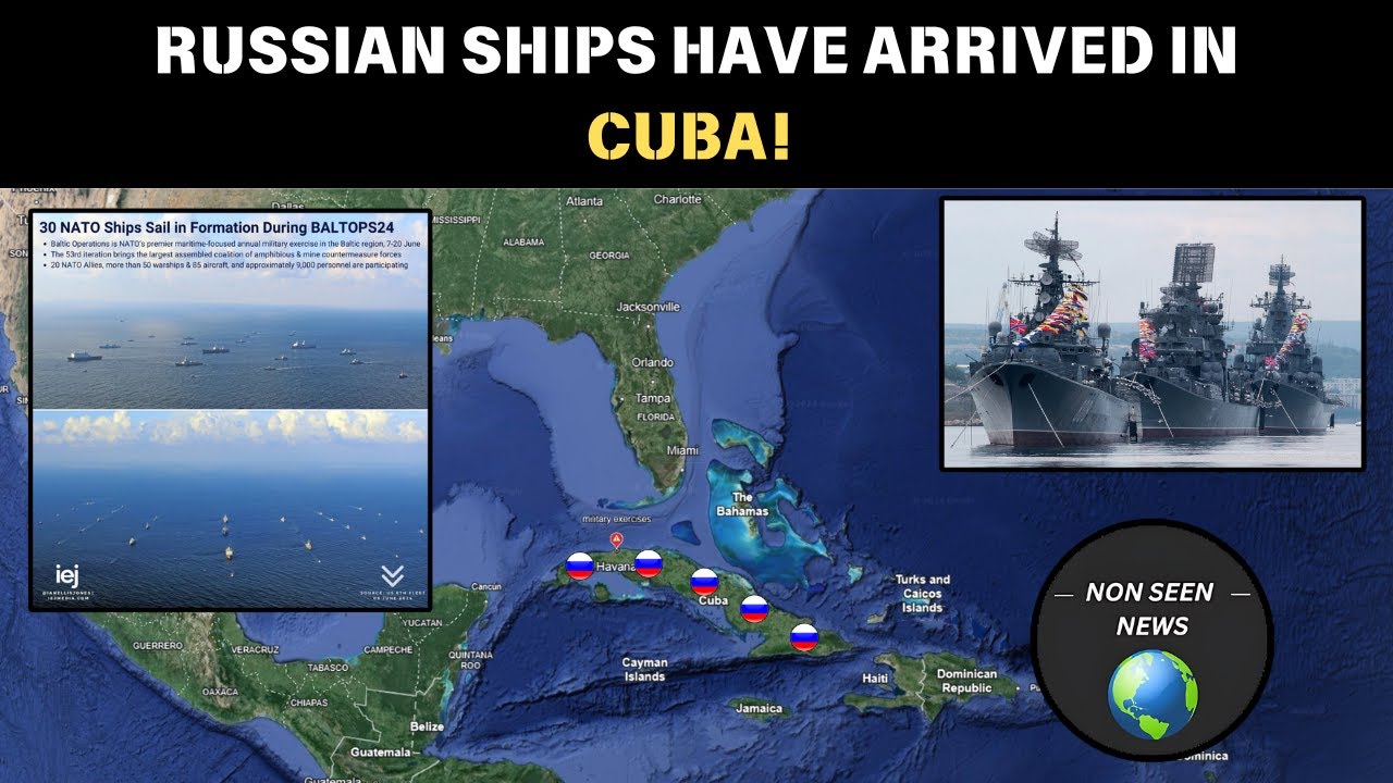 BREAKING NEWS: RUSSIAN SHIPS ARRIVE IN CUBA! - YouTube