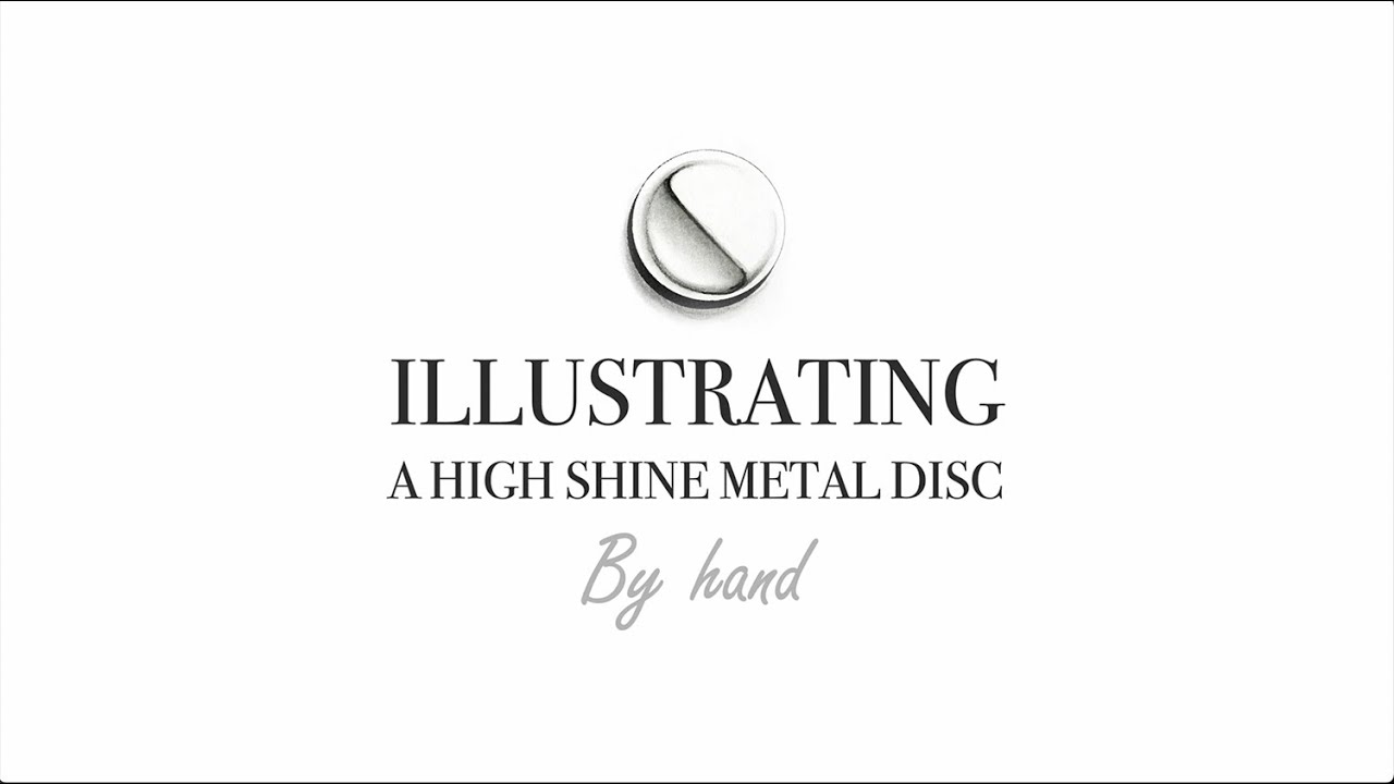 LEARN HOW TO ILLUSTRATE A METAL DISC BY HAND - TOP FREE ONLINE JEWELRY ...