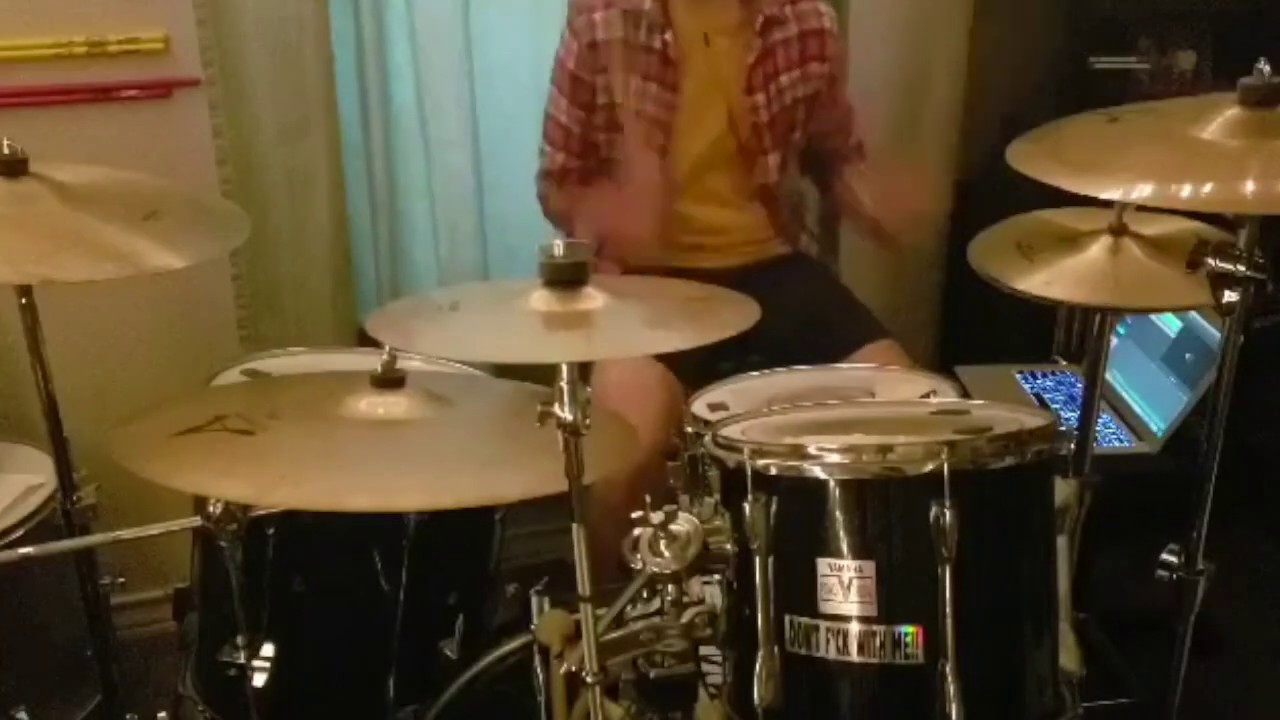 Runaway - half·alive (Drum Cover) - YouTube