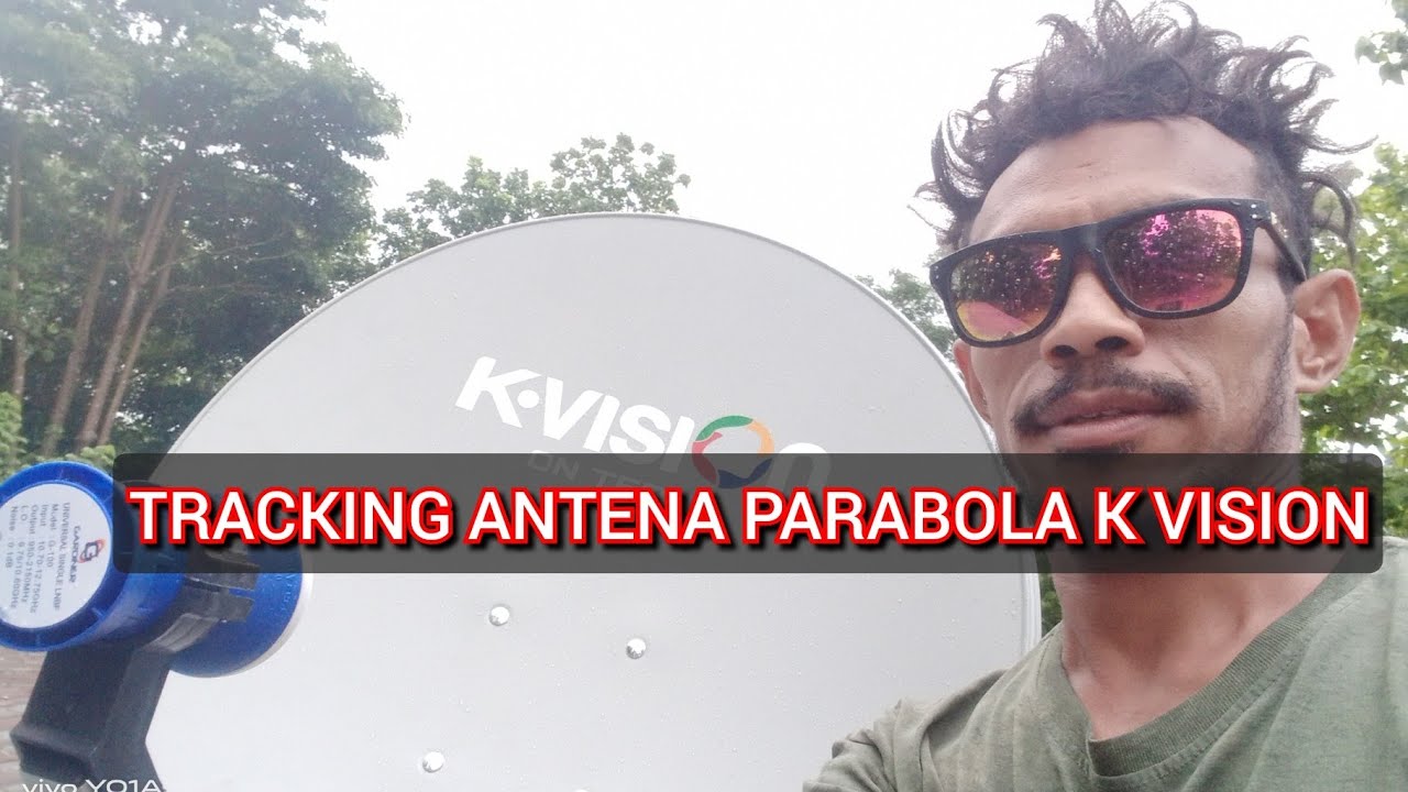 TRACKING ANTENA PARABOLA K VISION - YouTube