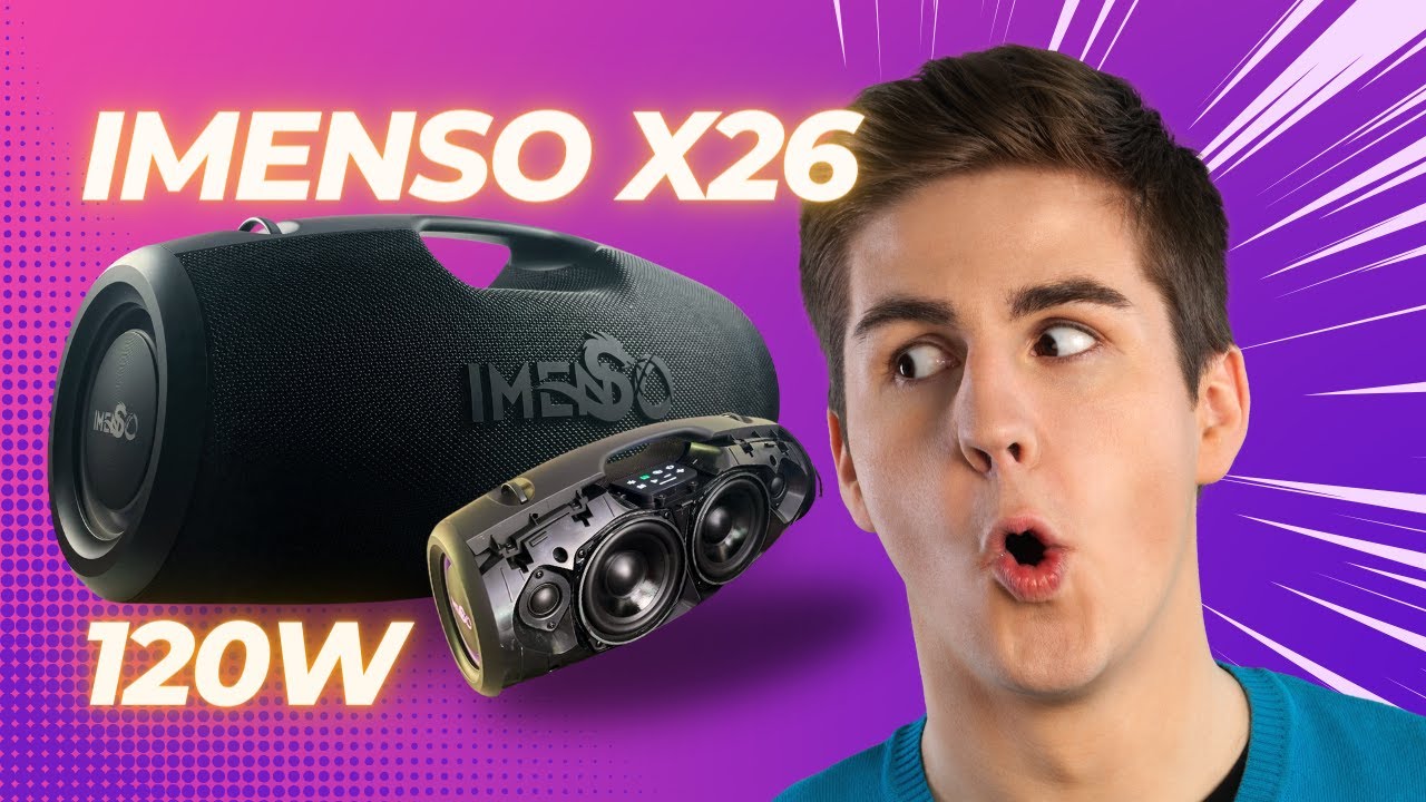 Imenso x26 Caixa de Som Com Grave Forte | Boa ou uma Bost4? - YouTube