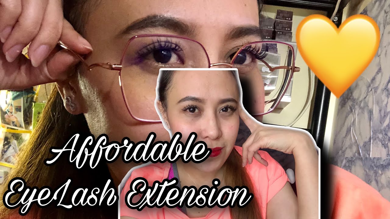 Na obsessed sa Pilik mata 😂/ affordable eyelash extension - YouTube