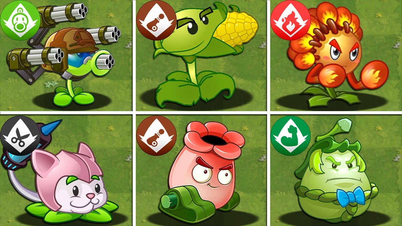 Plants vs Zombies 2 Final Boss - Every Premium Chinese Plants Max Level ...