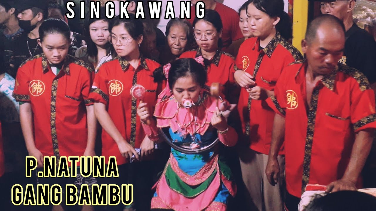 atraksi tatung di jalan P.natuna gang bambu singkawang @tedyocp - YouTube