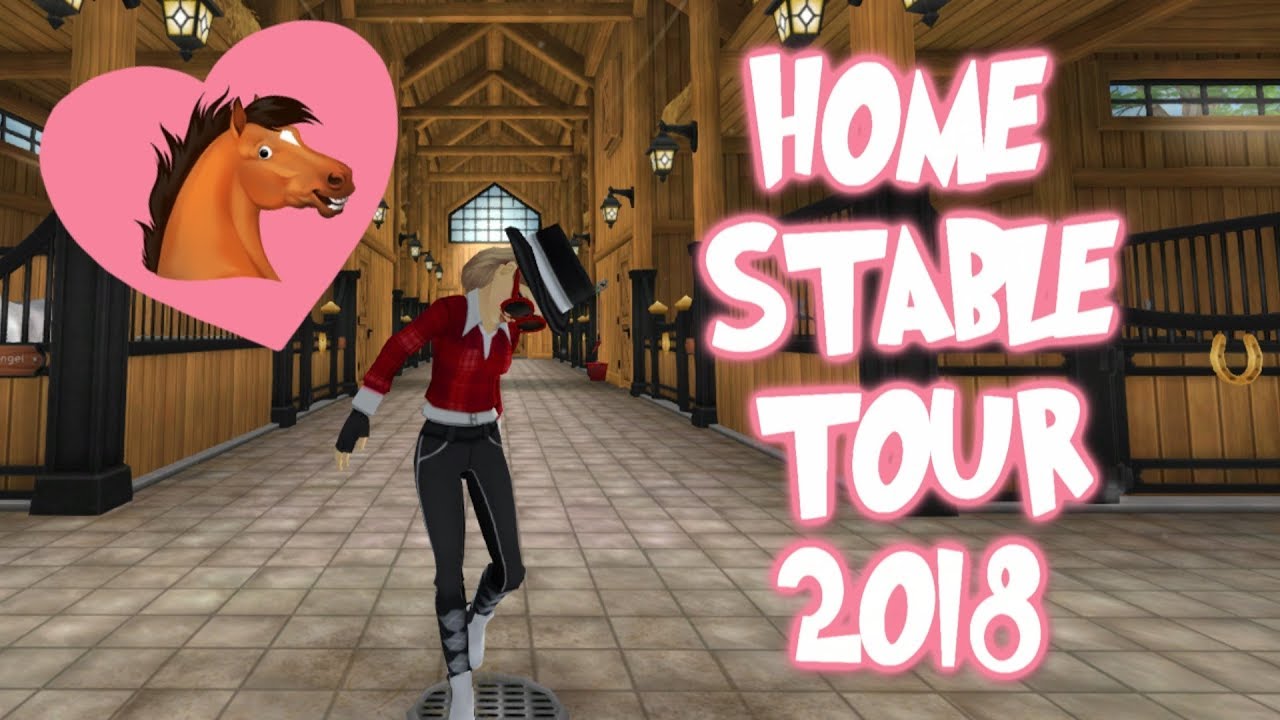 My Home Stable Tour 2018 - Star Stable Online - YouTube