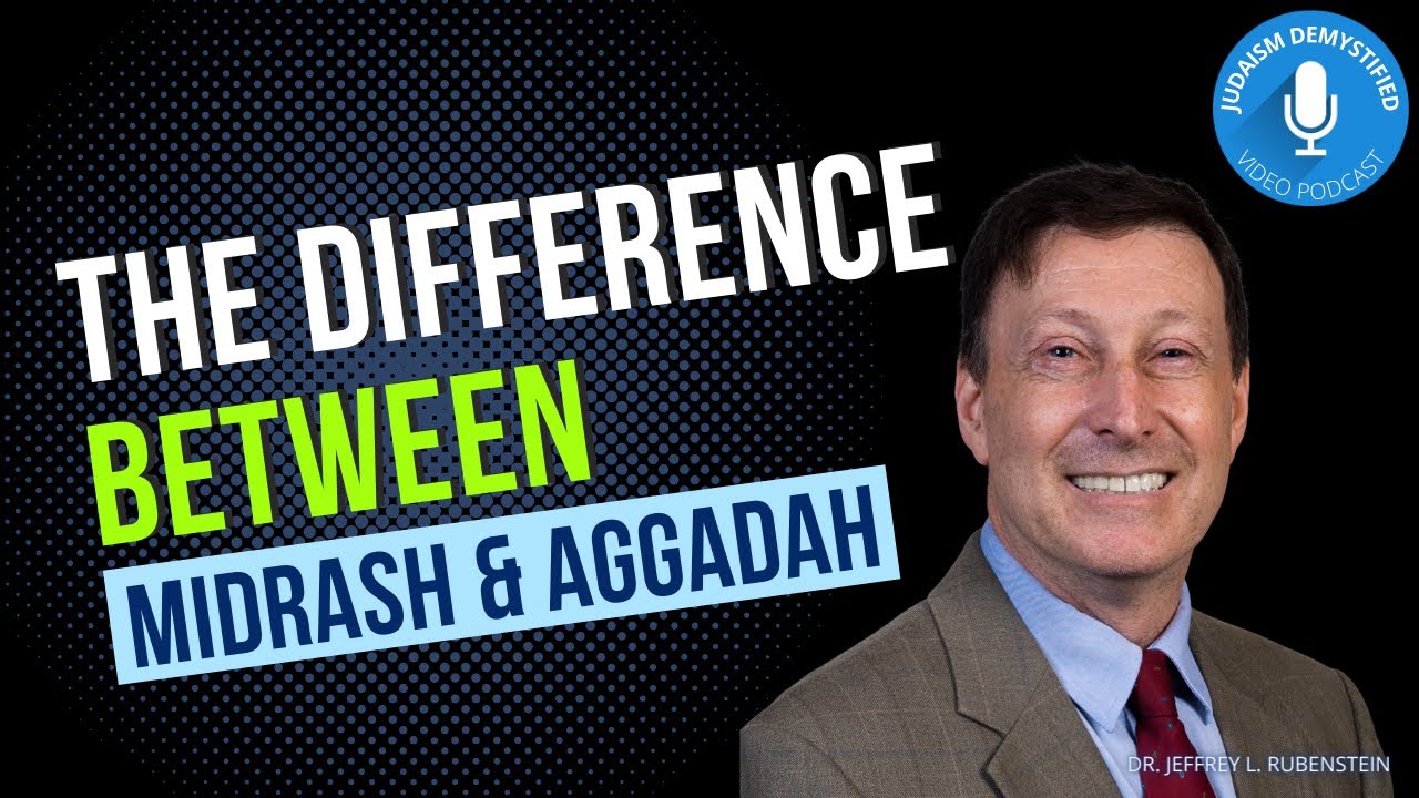 Professor Jeffrey Rubenstein | The Difference Between Midrash & Aggadah ...