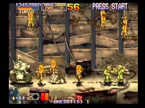 Metal Slug 6 Mission1 30,827,950pts(Clark) - YouTube