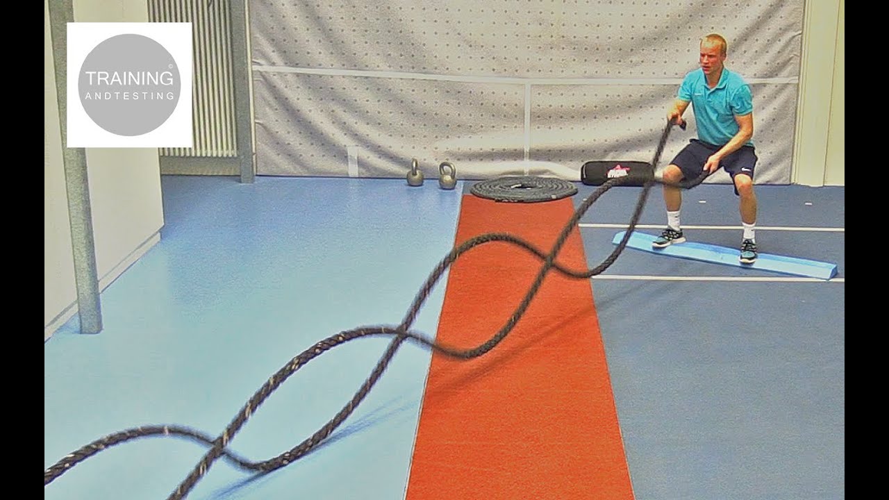 Battle Rope (Anaconda) Training Part II: Alternating Waves Variations ...