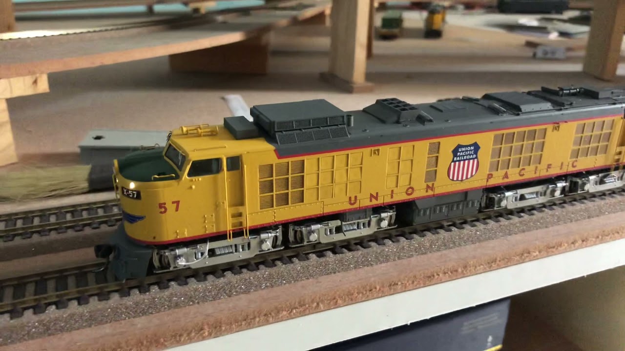 GTEL 4500 Gas Turbine Union Pacific - YouTube