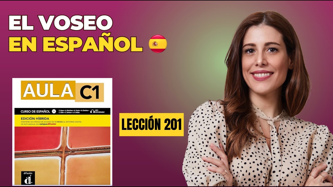 Cómo usar VOS en español | VOS vs TÚ | Curso completo de español C1 # ...